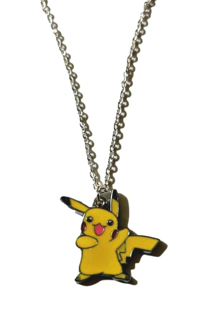 Pikachu Character Figure Enamel Metal Pendant Necklace - Walmart.com