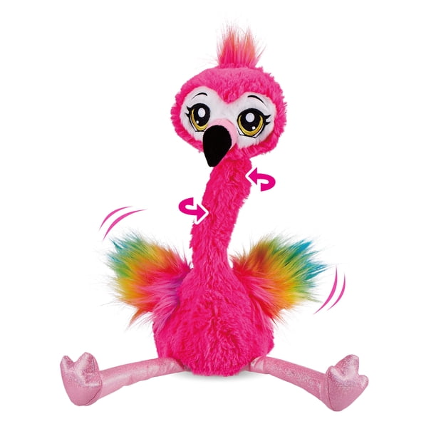 Pets Alive Frankie the Funky Flamingo Battery-Powered dancing Robotic ...