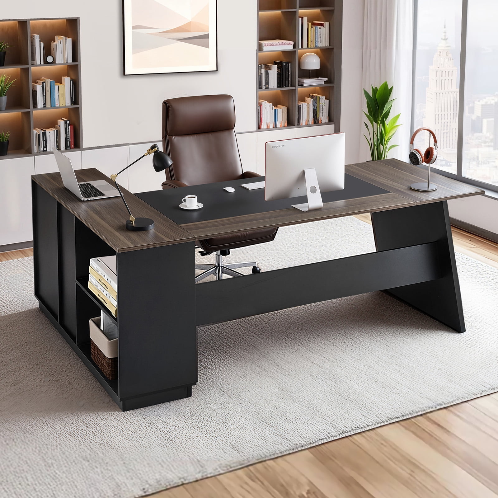 Click here for Vevor L-Shaped Executive Desk  Large Modern Office... prices