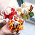 8 oz Clear Plastic Dessert Cups with Spoons, 100 Pack Small Disposable ...