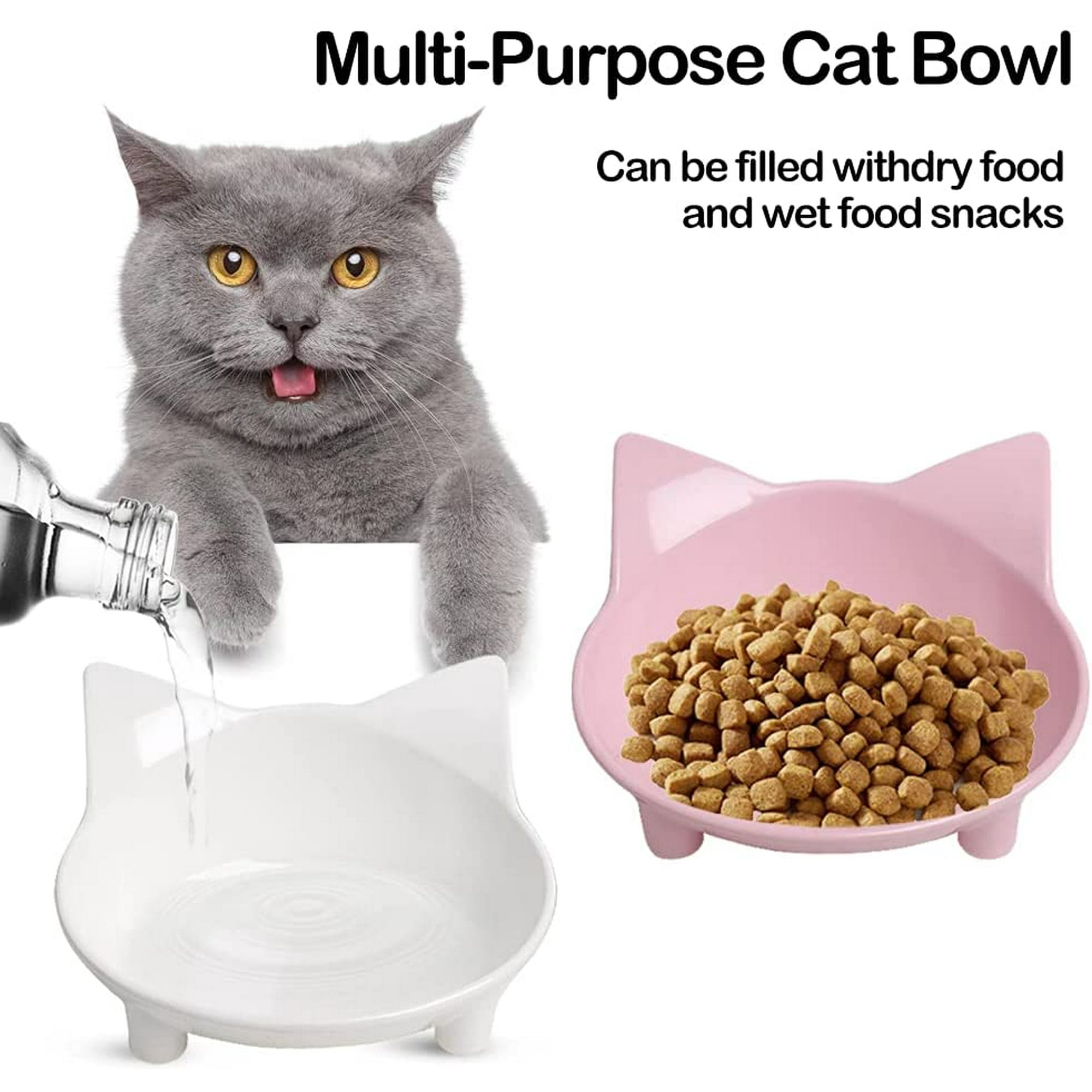 Dog Is Cat Food Bad For Rabbits Cat Water Bowl Cat Feeding Wide Bowls ...