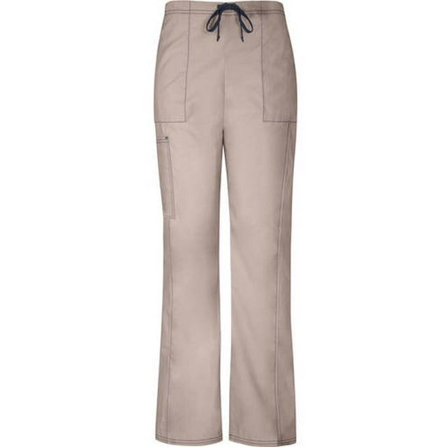 Vital Threads Women's Drawstring Cargo Scrub Pant - Walmart.com