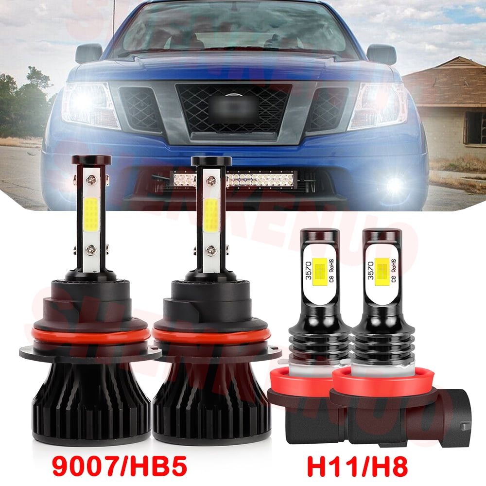9007 High&Low Beam for Nissan Frontier 2005-2015 2016 2017 2018 2019 ...