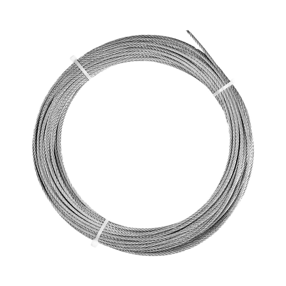 3/32" Stainless Steel Grade 7x19 Grade 304 Aircraft Cable Wire Rope ...