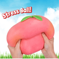Squeezy PEACH Sensory Toys, Slow Rising Squishy Relief Soft Tress ...