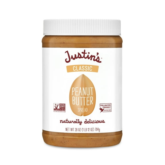 Justin's Nut Butter Squeeze Pack - Peanut Butter - Classic - Case of 10 ...
