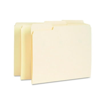 Business Source 1/3 Cut Tab File Folders - Walmart.com