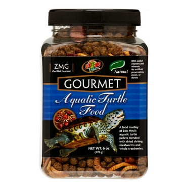 Zoo Med Gourmet Aquatic Turtle Food, 12 oz. - Walmart.com
