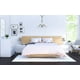 Nexera Full Size Platform Wood Bed Frame, Natural Maple - Walmart.com