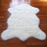 Walk On Me Polar Bear Pelt Faux Fur Shag Area Rug - Walmart.com