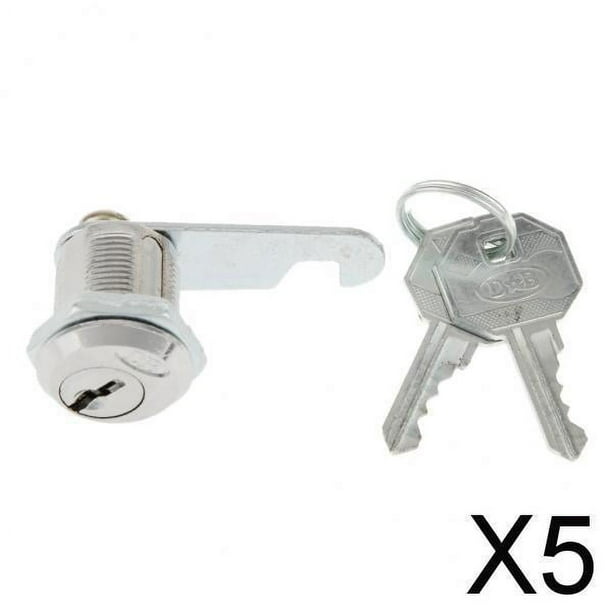 Colaxi 5x18mm Locker Lock Cabinet Letter Mailbox Drawer w/ Eccentric ...