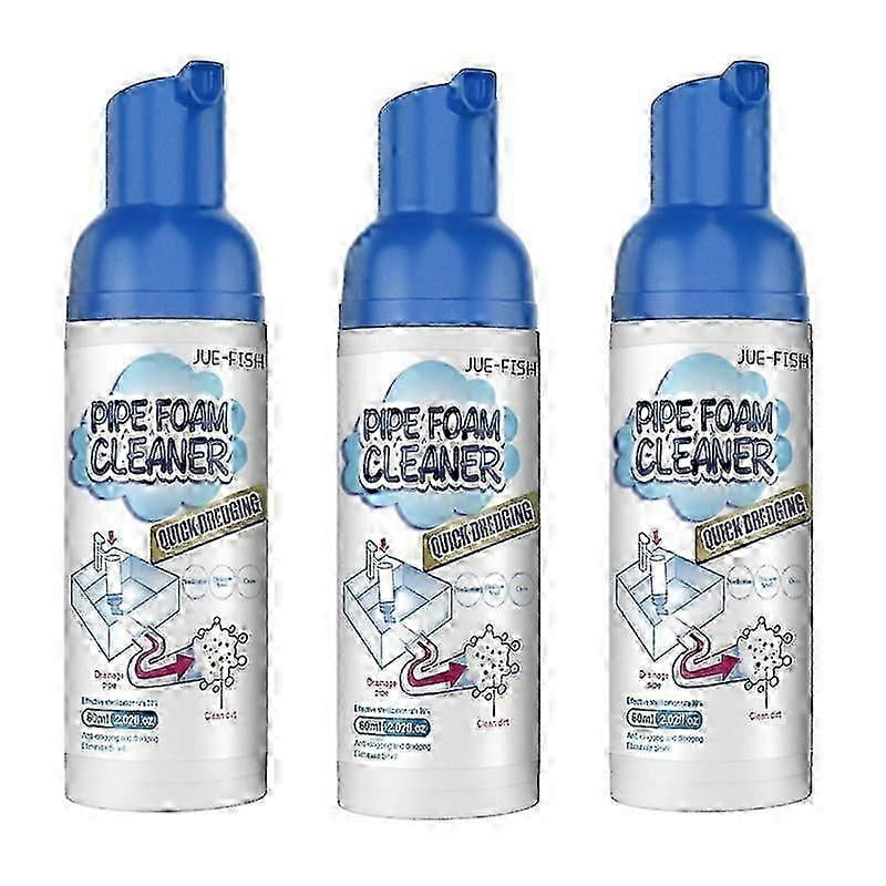 3Pcs Yougo Drain Cleaner, Yugou Foam Drain Cleaner, Yugou Get out Drain ...