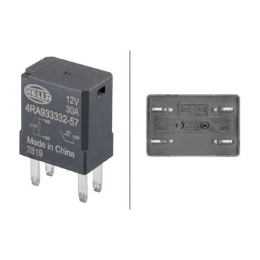 HELLA 007794311 12V 20/40 Amp SPDT RES Relay with Weatherproof Bracket - Walmart.com