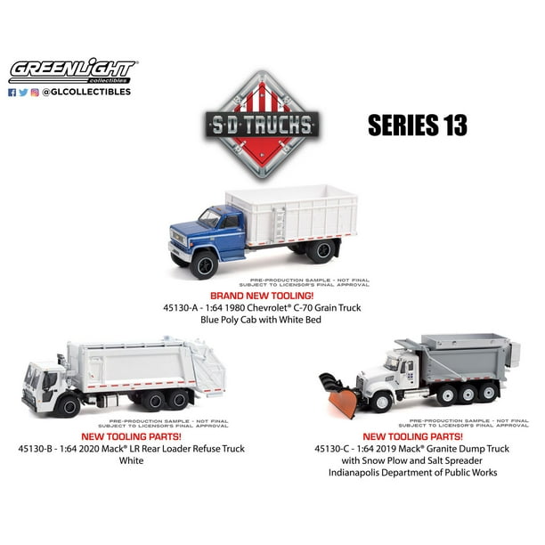 1:64 GreenLight S.D. Trucks Die-Cast Vehicles Series - Walmart.ca