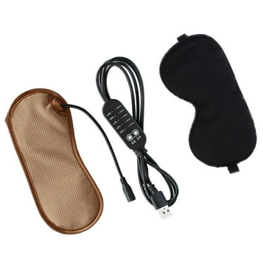 Walmart Heated Eye Mask with USB Control, Hot & Cold Pads, Cooling Gel ...