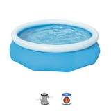 Free Shipping! Bluescape Inflatable Fast Set Pool 10’ x 30” Soft Sided ...