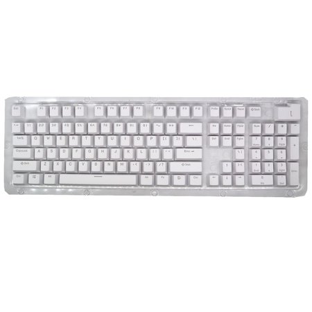 Mechanical Keyboard Keys And Caps, White Key Caps Are Suitable For ...