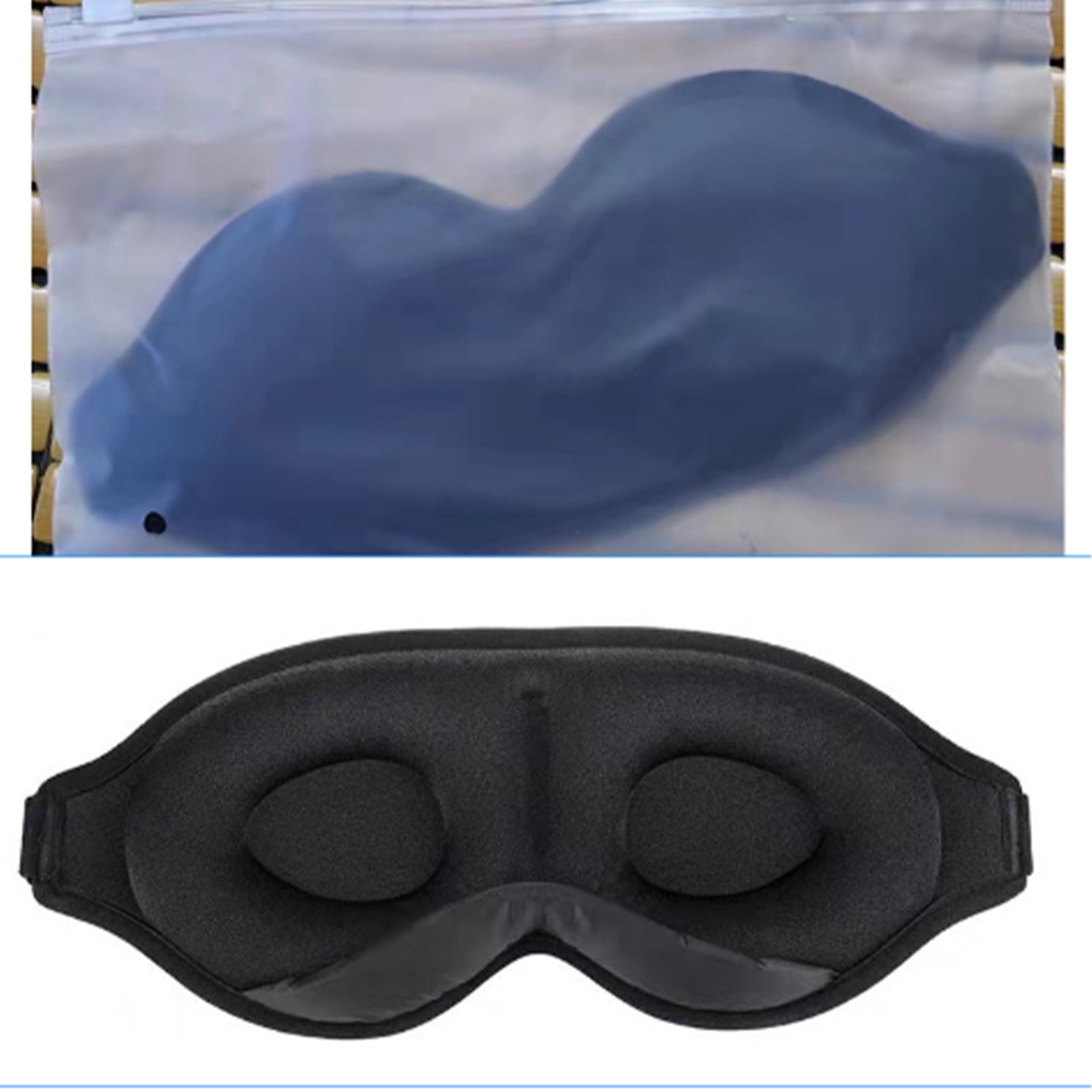 Kit para vendar los ojos, cómodo, fácil de usar, negro, gran sensación ...