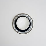 Ozarke Vertex Woode Blue Plates Set, Fine Bone China (set of 12 ...