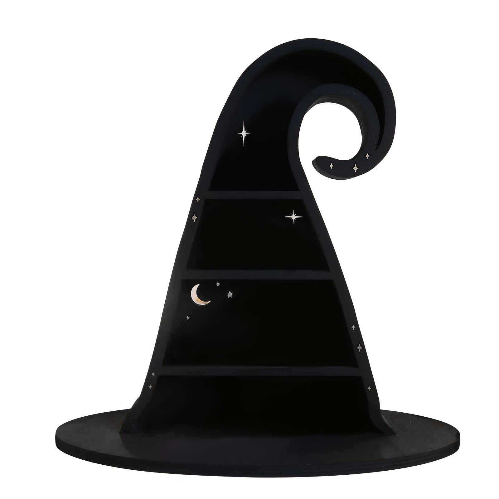 Display Rack Storage Shelves Storage Rack Witch Hat Hanging Display ...