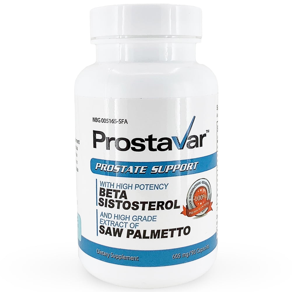 Prostavar - Prostate Support with Saw Palmetto 605mg - 90 White ...