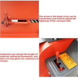 Straw Breaker Hay Cutter Feed Pulverizer Grass Chaff Crusher with Belt ...