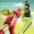 Dinosaur Shooting Toys with Air Pump Launcher,Movable Target Shooting ...