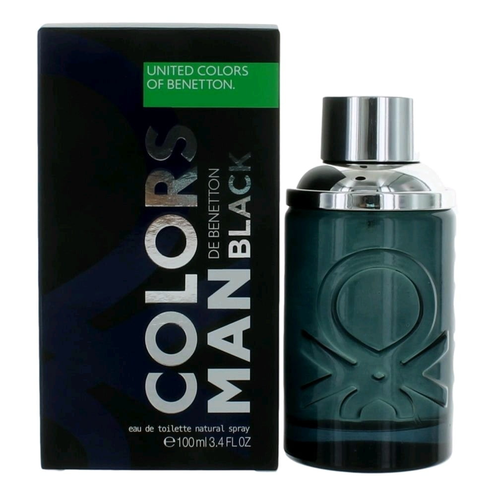 Benetton Benetton Color Black By Benetton 34 Oz Edt Spray For Men