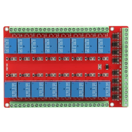 16 Channel Relay Board, 12V 16 Channel Relay Module 16 Channel Relay ...