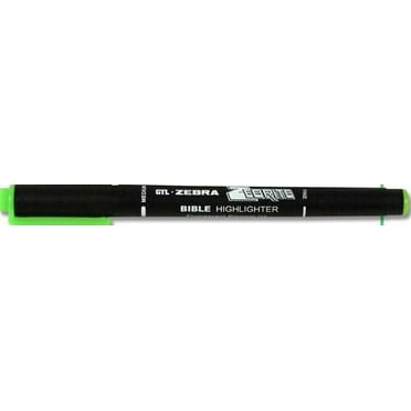 Zebra Zebrite Double-Ended Highlighter, Chisel and Fine Point, Assorted ...