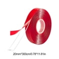 Agiufgs Double Sided Tape Heavy, Strong Adhesion Waterproof Heat ...