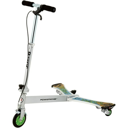 UPC 845423011178 - Razor PowerWing DLX Scooter, Blue Swirl | upcitemdb.com