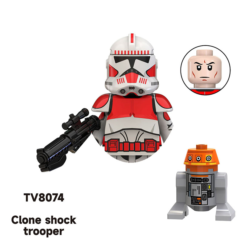 PG8028 Hot Toys Star Wars Bloques de construcción Mandalorianos Han ...