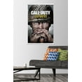 Call of Duty: WWII - Key Art Wall Poster with Wooden Magnetic Frame, 22 ...