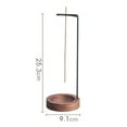 Sunjoy Tech Incense Stick Holder Metal Stick Concave Wood Base Clip ...