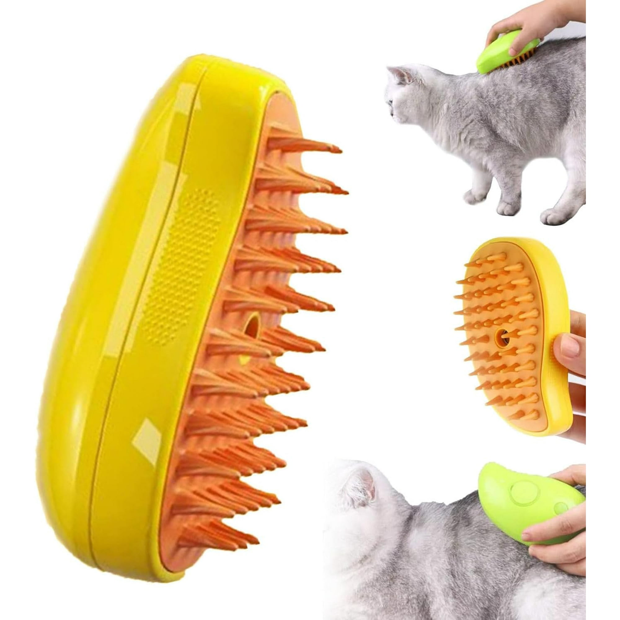 Click here for Laicaiw Steamy Cat Brush  3 In1 Cat Steamy Brush... prices