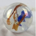 Large 2" (50mm) Fun Fair Toe Breaker Iridescent Shooter Solid Glass ...