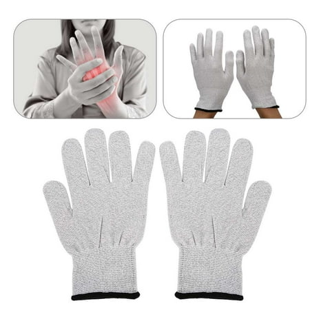 Cergrey TENS Machine Glove,1 Pair Conductive Glove Electrode Glove for ...
