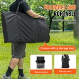 KFFKFF Portable Collapsible Bench, 6-Person Seating, Foldable Outdoor ...