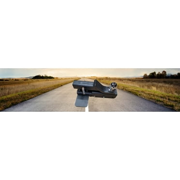 CURT 61052 Over-Bed Folding Ball Gooseneck Hitch, 30,000 lbs, 2-5/16 ...