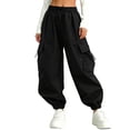 Bovxnpu Girls Summer Wide Leg Pants Solid Girls Summer Thin Bow Elastic ...