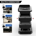 Home Bed Risers 3 Inch Heavy Duty Stackable Furniture Risers for ...