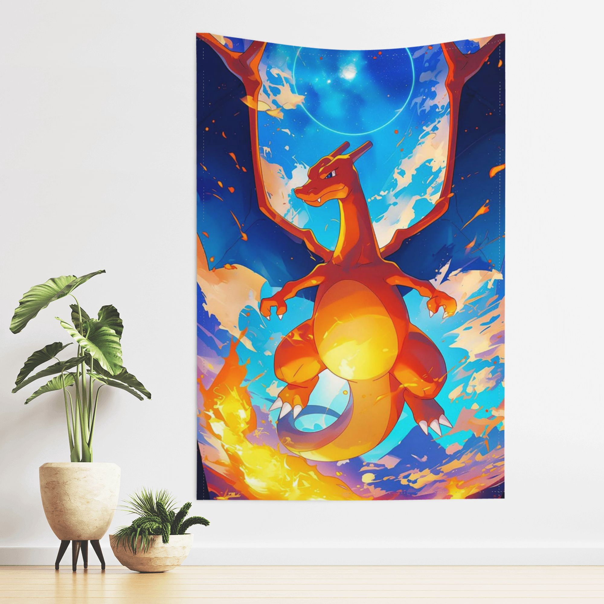 Click here for Aoivkut Charmander Tapestry 60 X 40in Decor Wall H... prices