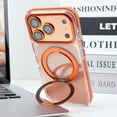 360° Rotatable Magnetic Ring Design for iPhone 15, Built-in Invisible ...