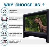 21 Feet Inflatable Outdoor Projector Movie Screen - Package with Rope ...