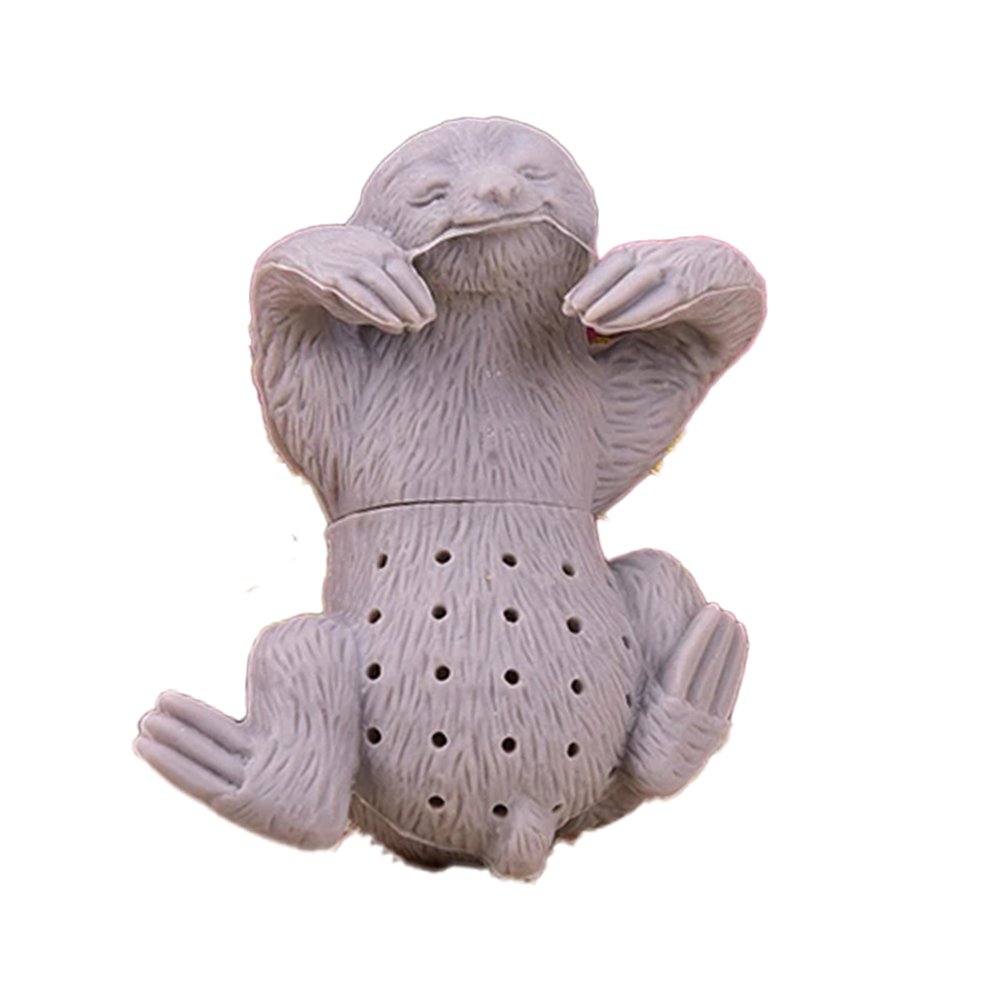 New Arrival Silicone Tea Infuser Creative Sloth Shape Safety Tea Bag ...