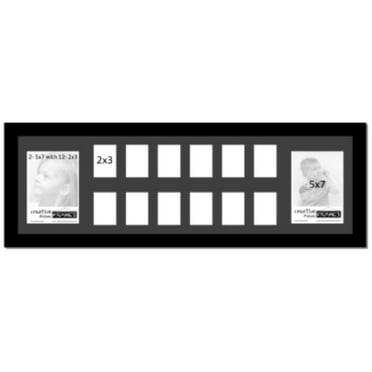 School Years Picture Frame - Oval Collage - Holds 2x3 Wallet Photos - K ...