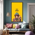 Affixzi Monkey Wall Art, Hipster Chimpanzee Wearing Glasses, Tropical ...