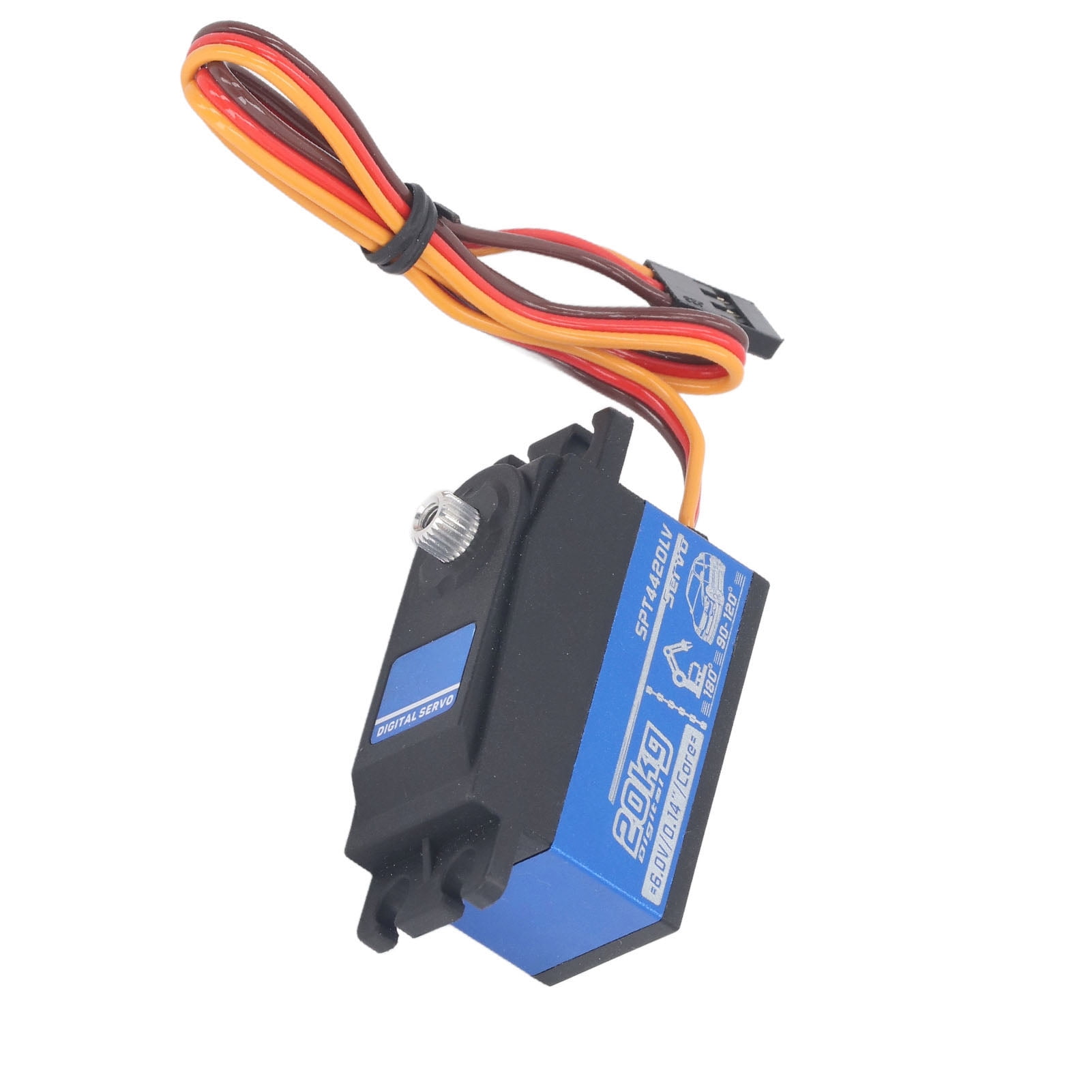 Servo De Dirección RC, Servo Digital RC Fácil De Instalar Con Brazo ...