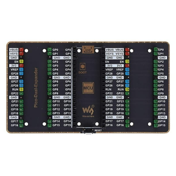 Dual Gpio Expander For Raspberry Pi Pico, Two Sets Of Male Headers - Walmart.ca